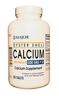 Oyster shell calcium supplement for bones