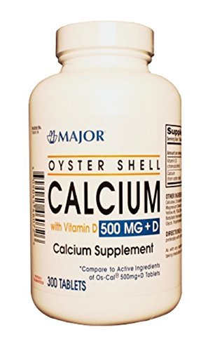 Oyster shell calcium supplement for bones