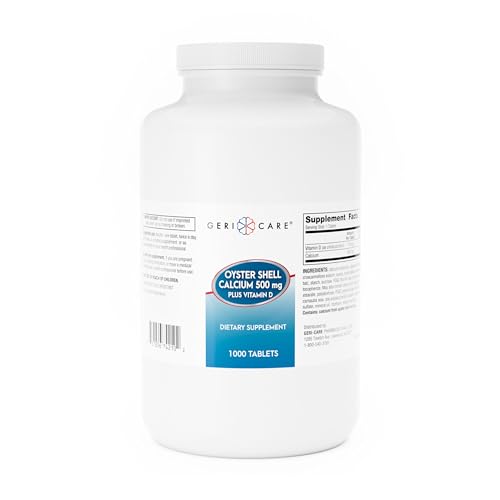 Oyster shell calcium with vitamin D
