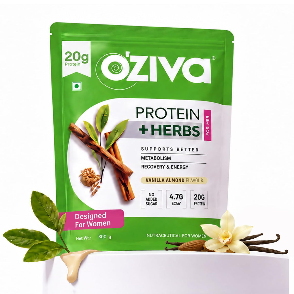 OZiva protein for women's health