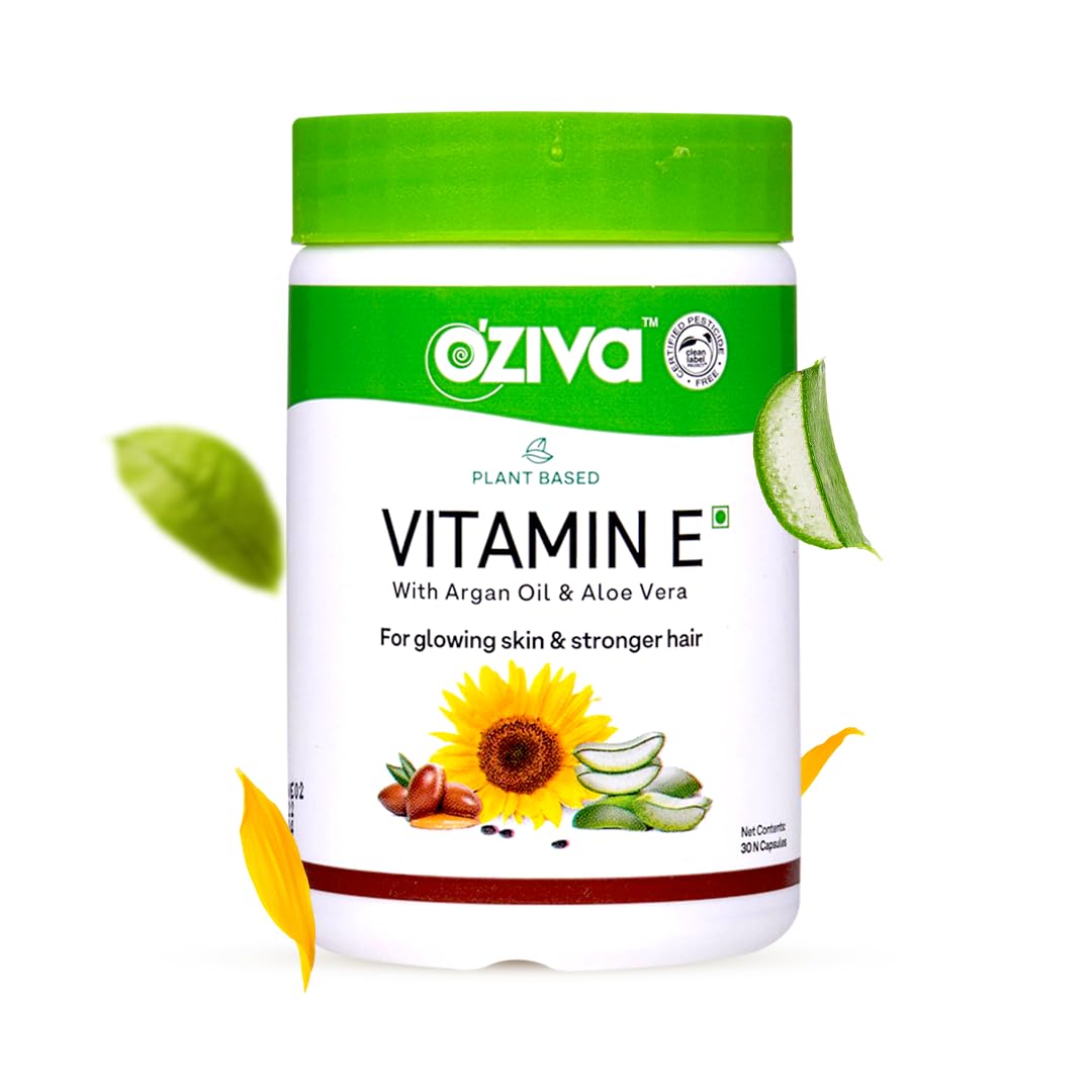 OZiva Vitamin E capsules for skin