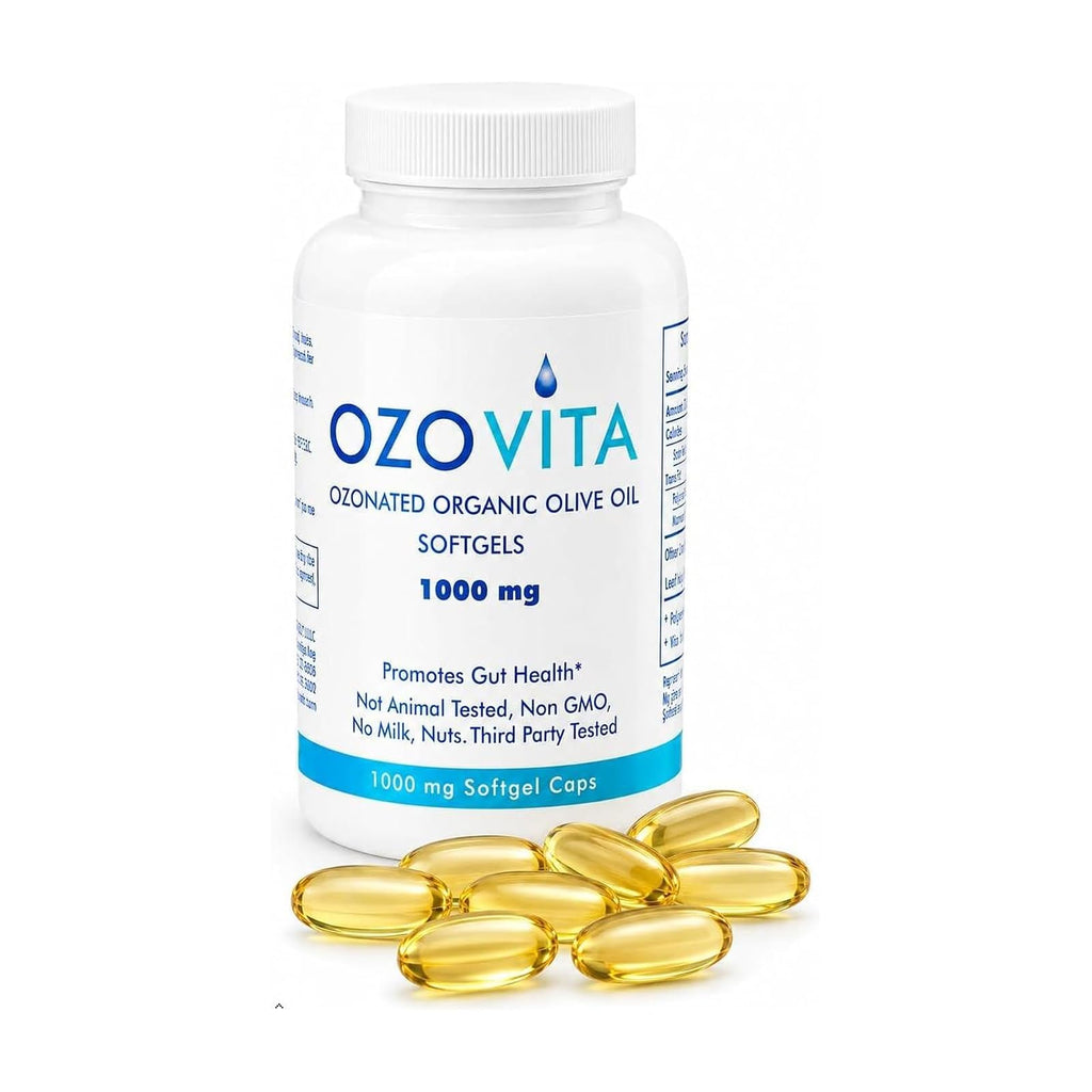 ozonated olive oil softgels for wellness