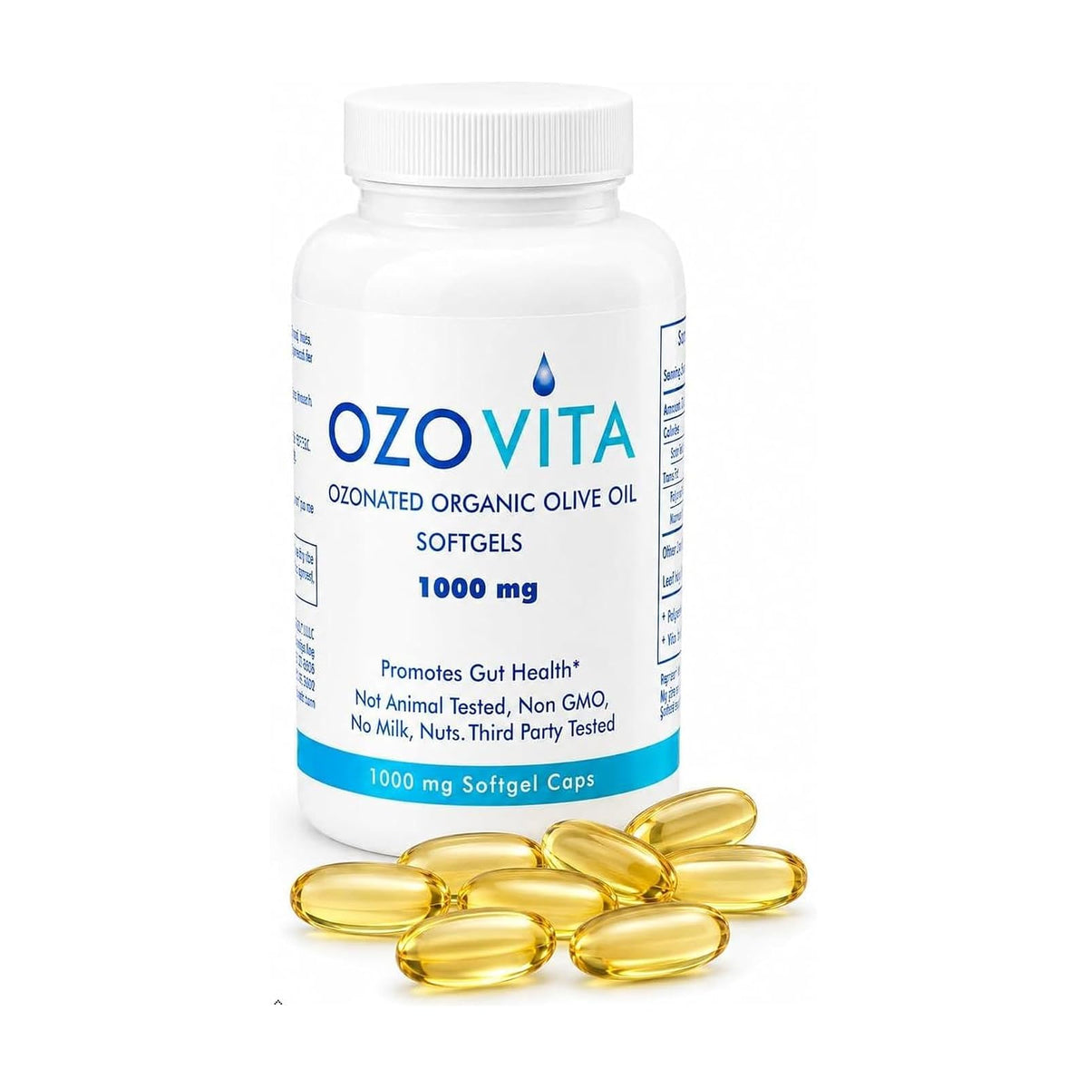 ozonated olive oil softgels for wellness