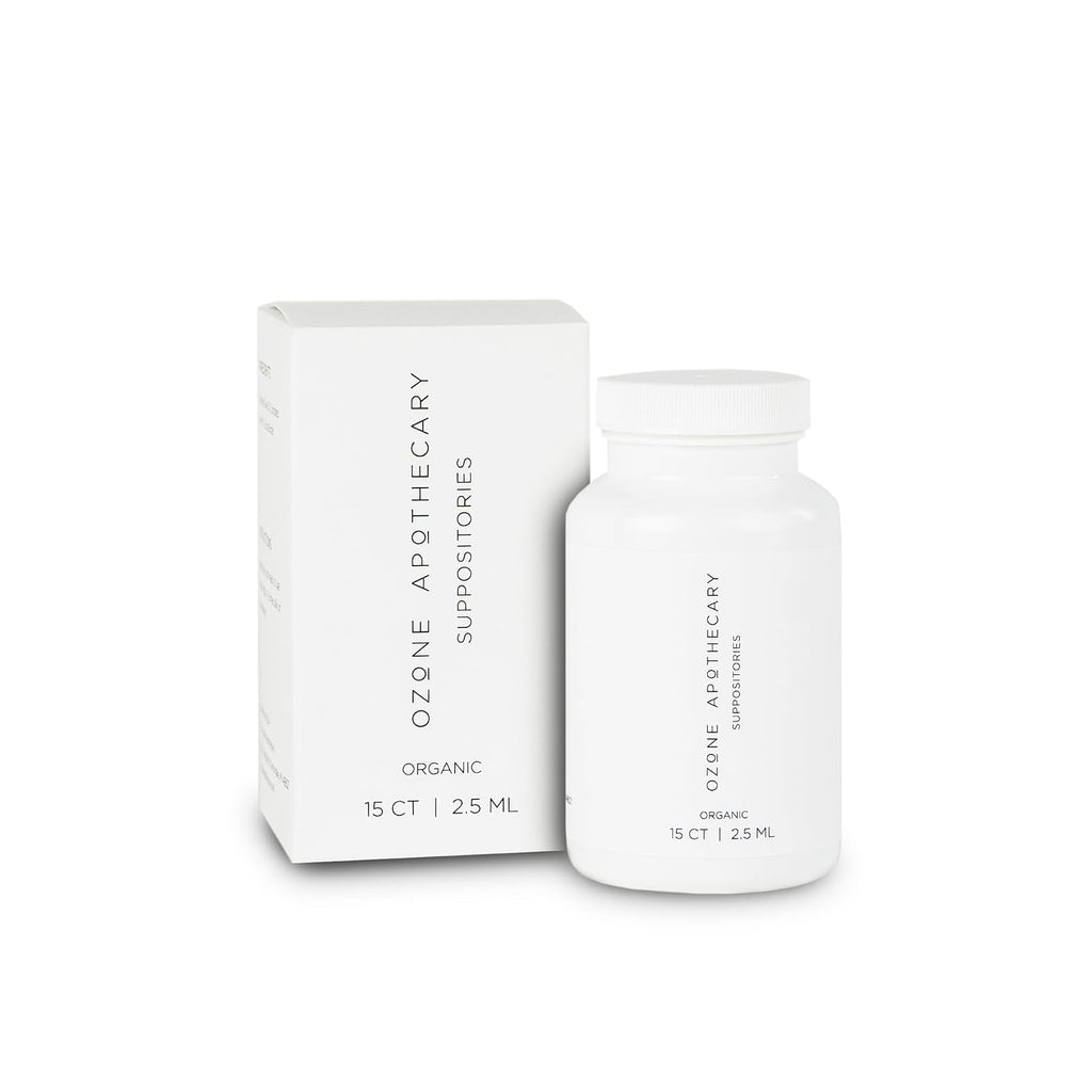 Ozone olive oil suppositories for wellness