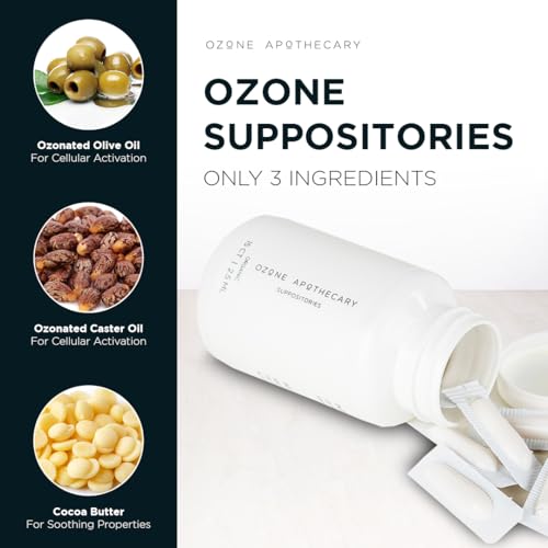 Ozone suppositories for immune support