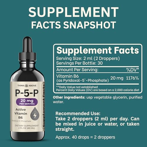 P5P drops for enhanced brain function