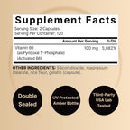 P5P Vitamin B6 for energy support