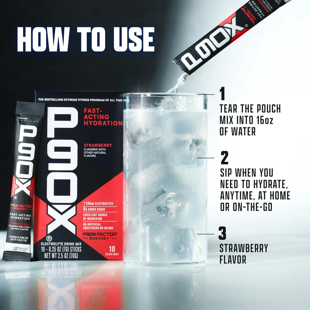 P90X hydration for better recovery