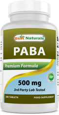 PABA 500 mg vitamin tablets