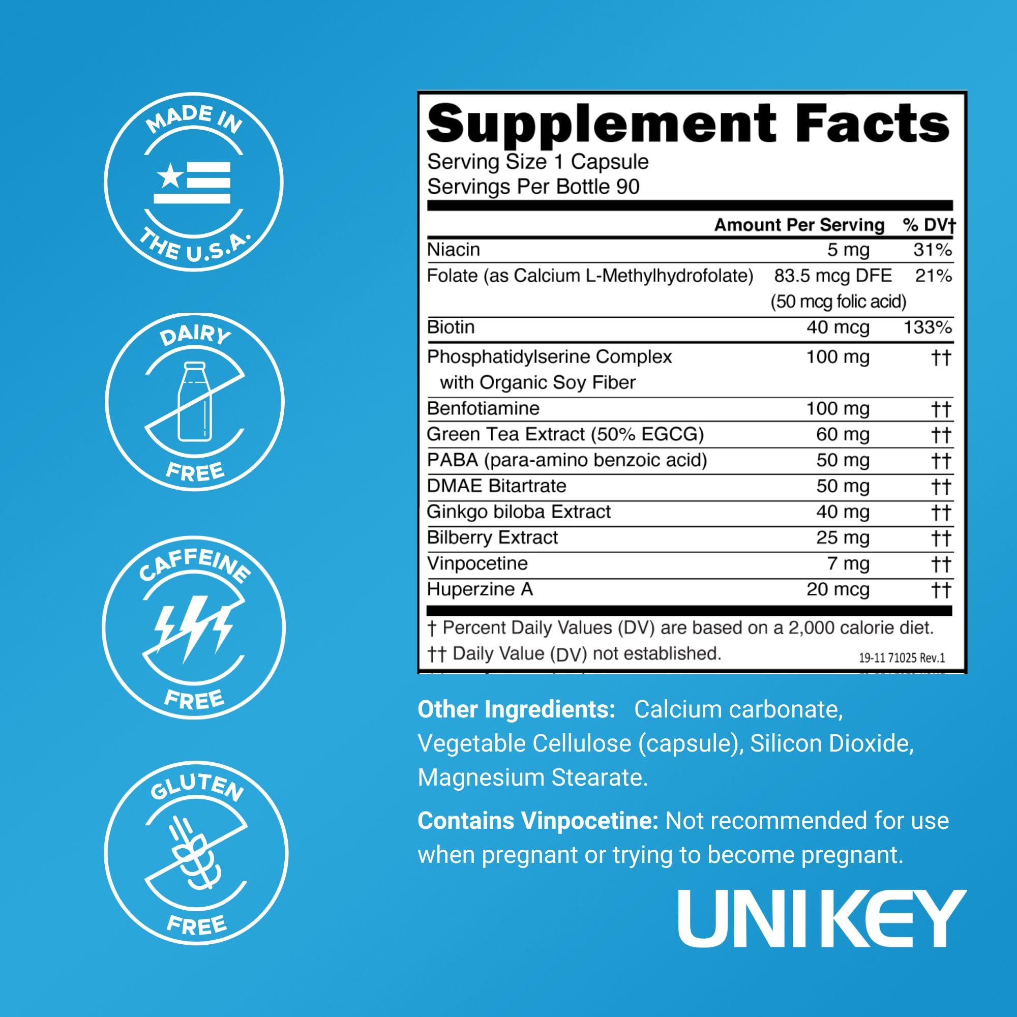 PABA and DMAE supplement for wellness
