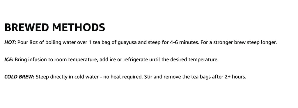 Pacha Guayusa tea for wellness