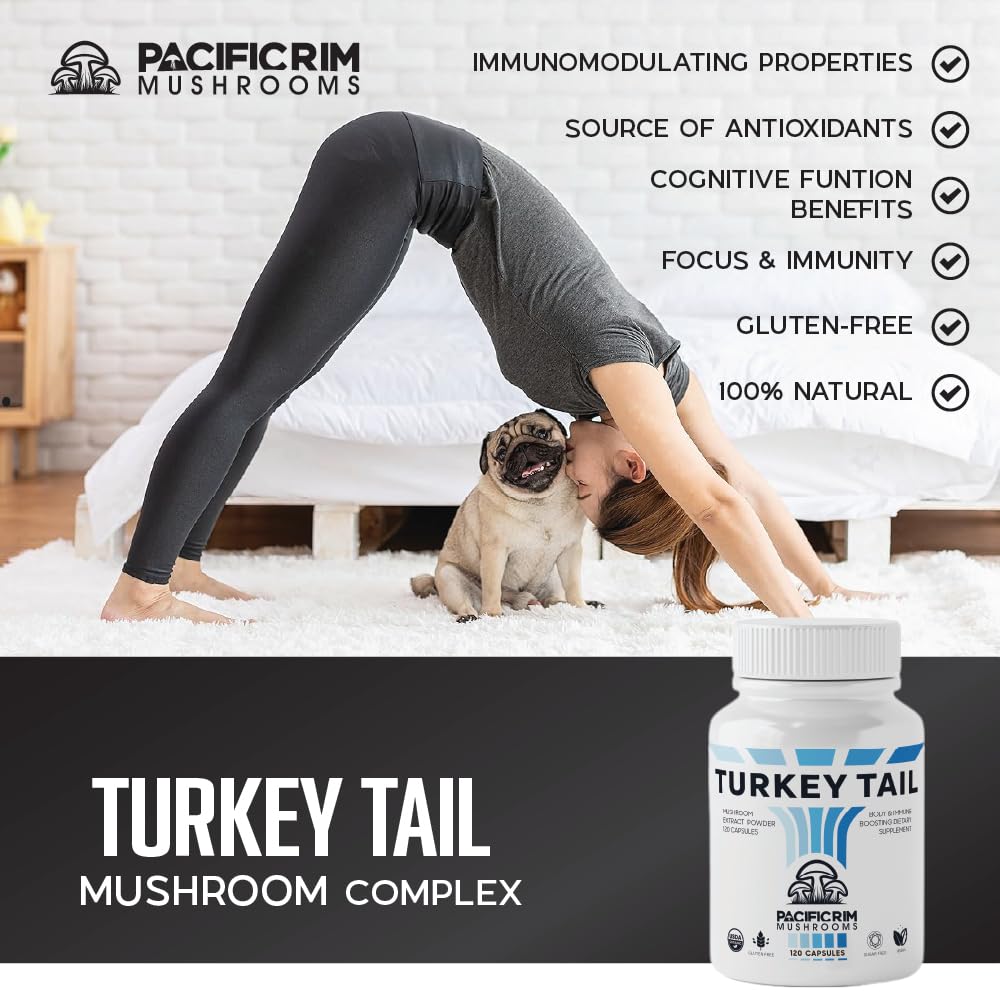 Pacific Rim mushroom extract for vitality