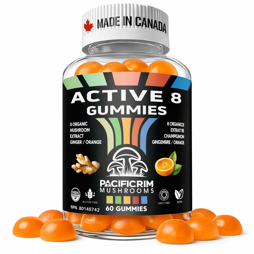 Pacific Rim Mushroom Gummies for energy