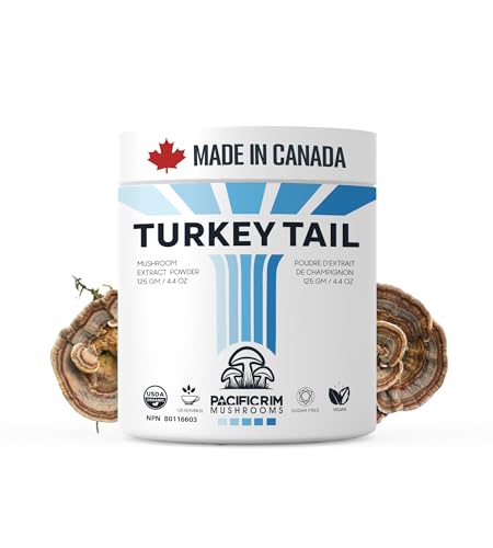 Pacific Rim Turkey Tail mushrooms supplement