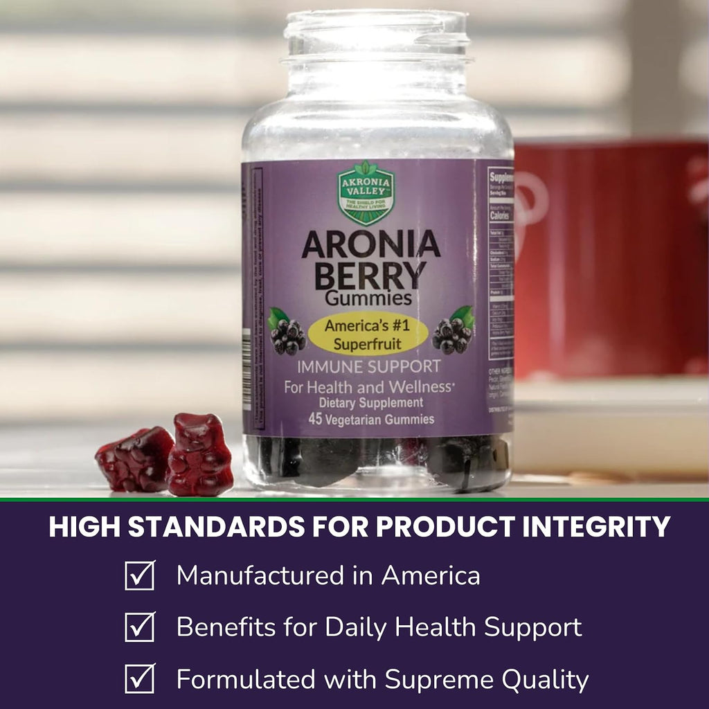 pack of 2 Aronia berry gummies