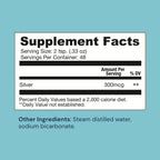 pack of 2 colloidal silver bottles