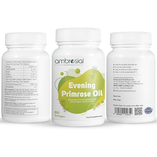 pack of 2 evening primrose oil capsules