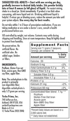 Pack of 2 fiber powders for convenience