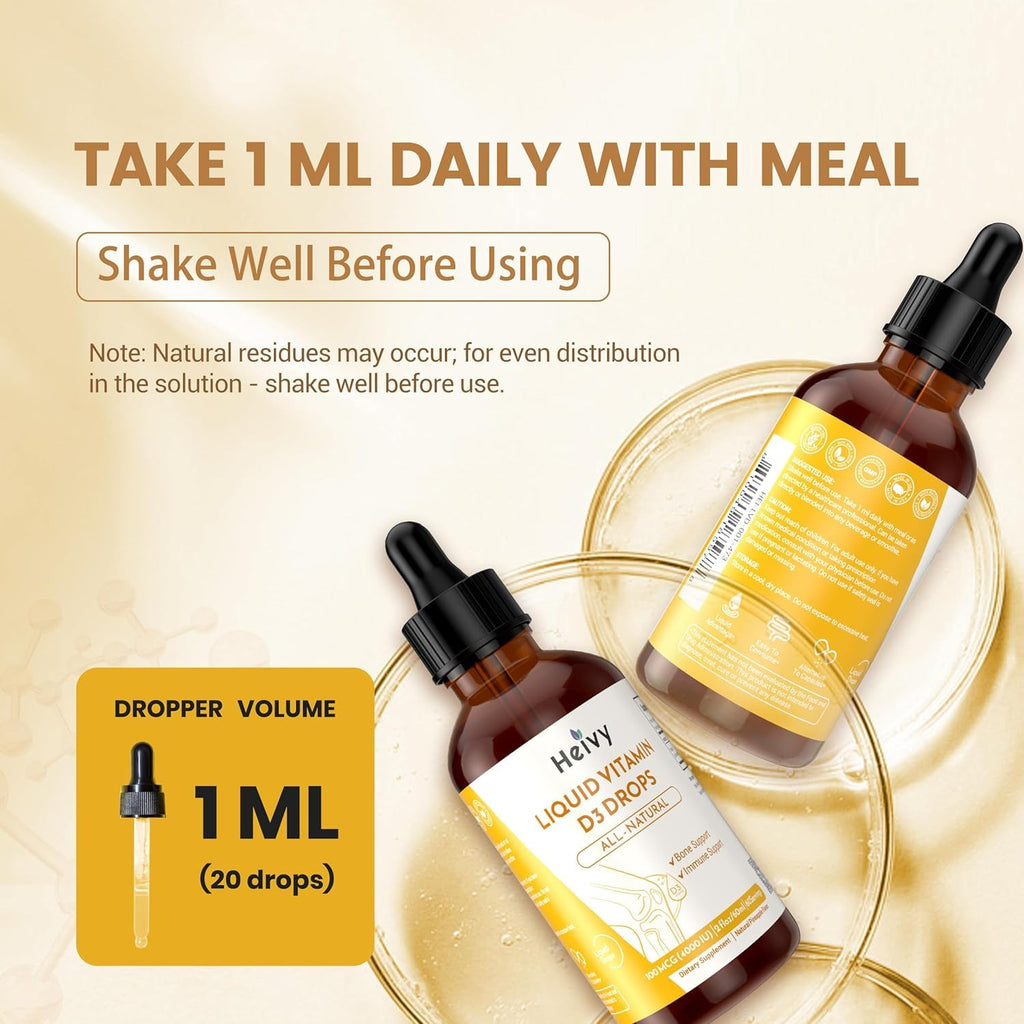 Pack of 2 Heivy Vitamin D3