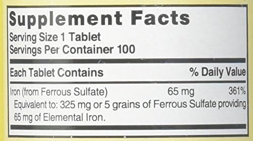 pack of 2 iron health boosters