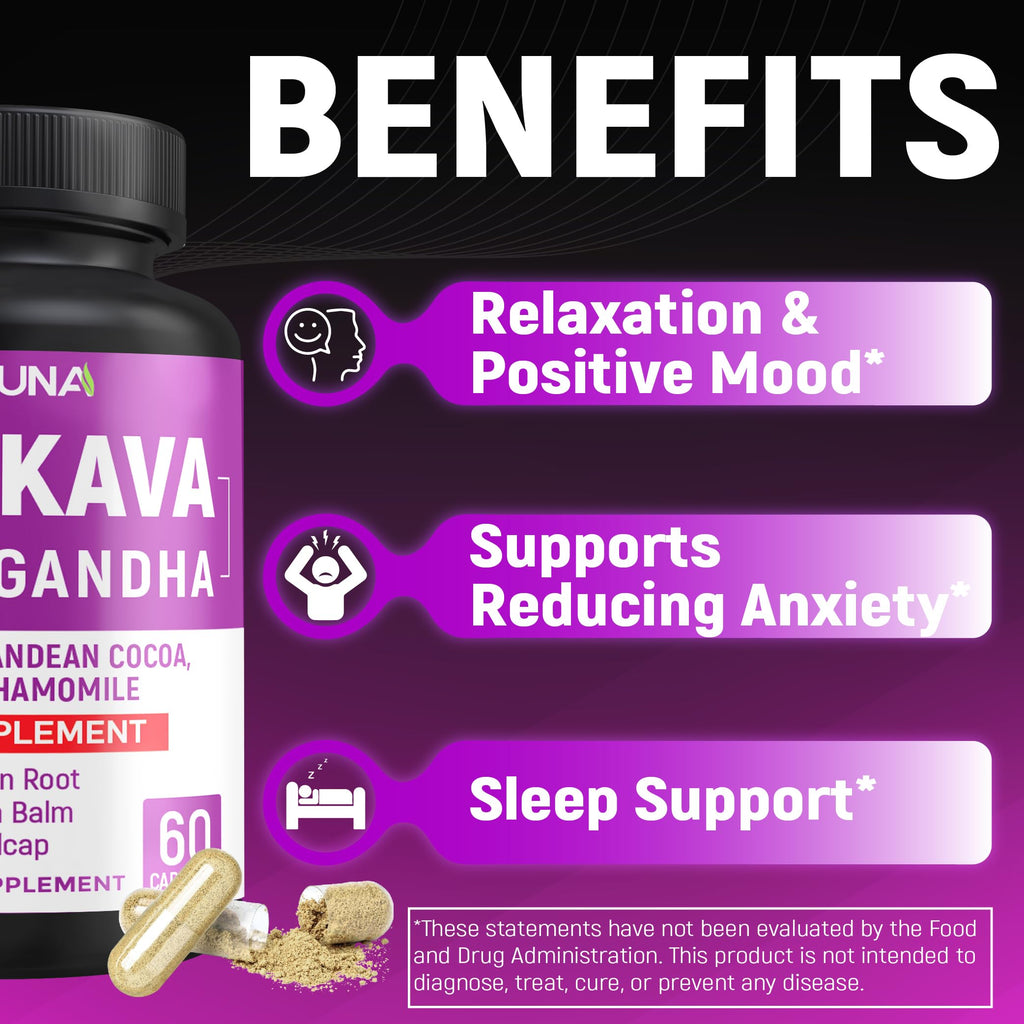 pack of 2 kava kava bottles