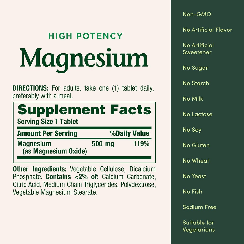 pack of 2 magnesium capsules