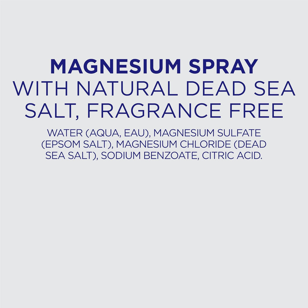 pack of 2 magnesium sprays for convenience