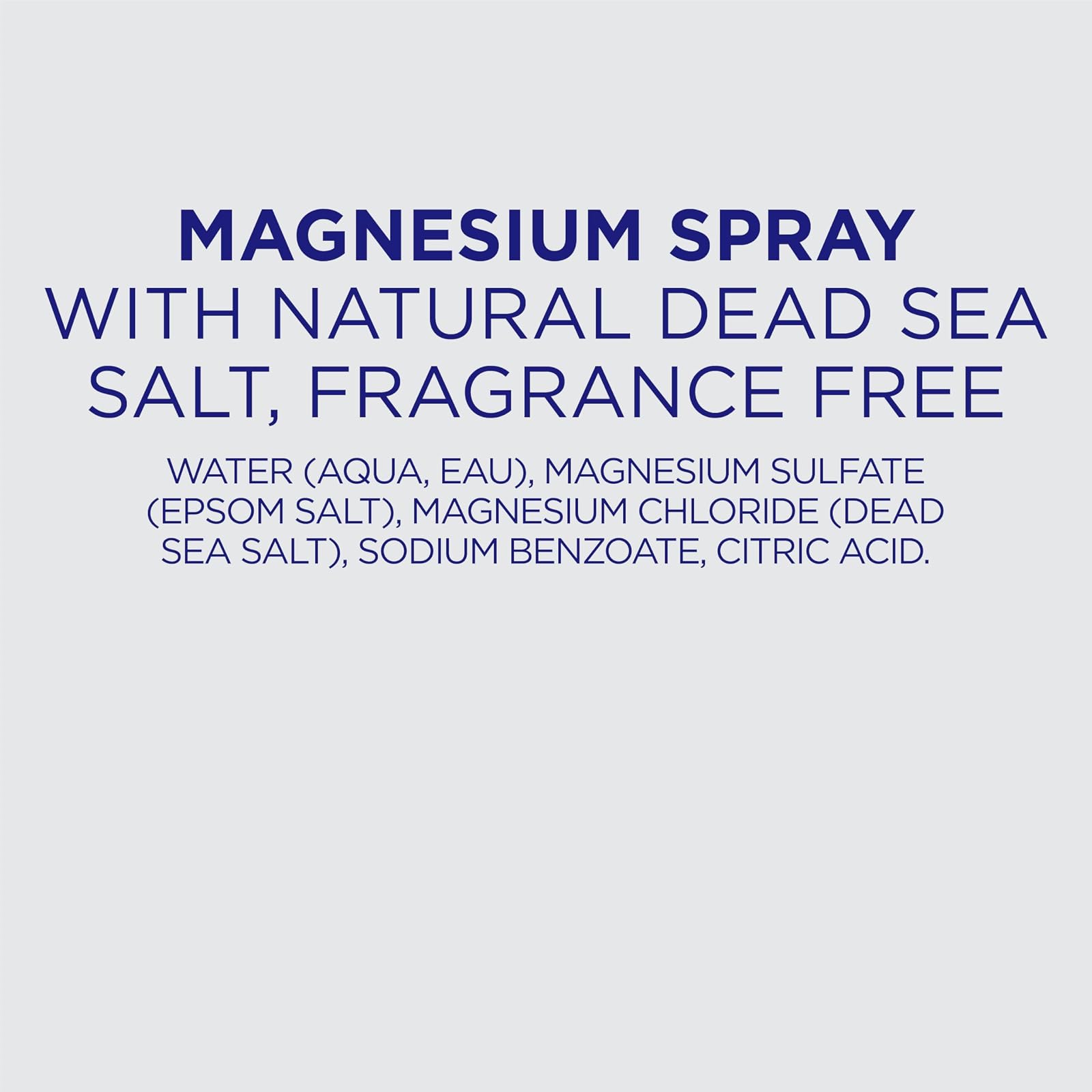 pack of 2 magnesium sprays for convenience