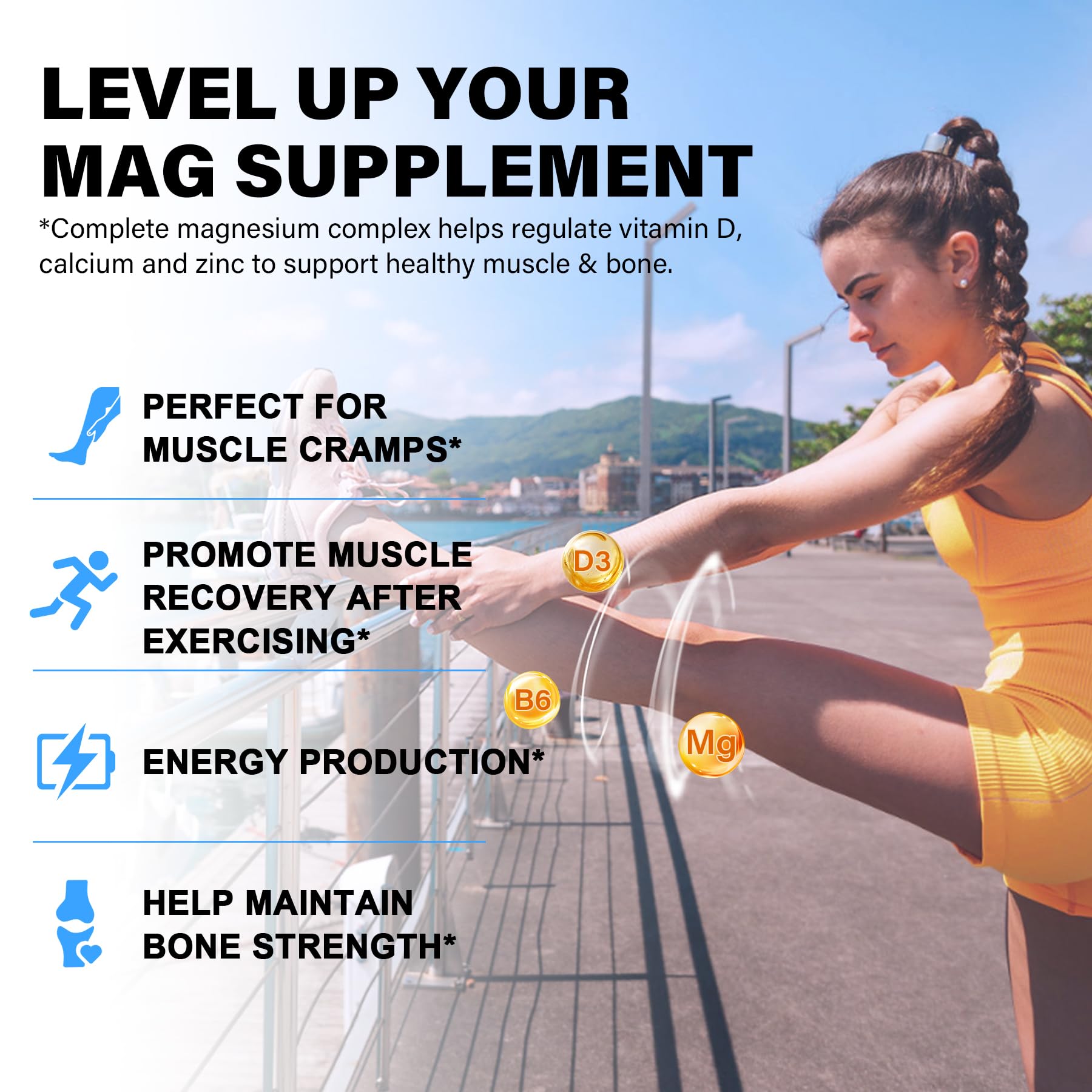 pack of 2 magnesium supplements for value