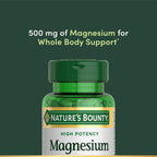 Pack of 2 magnesium tablets for daily wellness