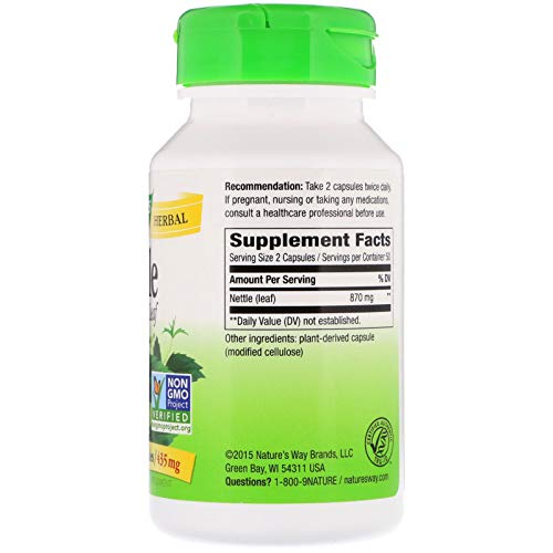 Pack of 2 nettle leaf bottles
