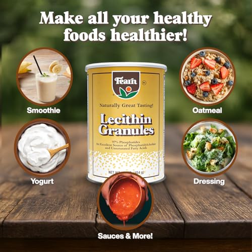 Pack of 2 soy lecithin granules