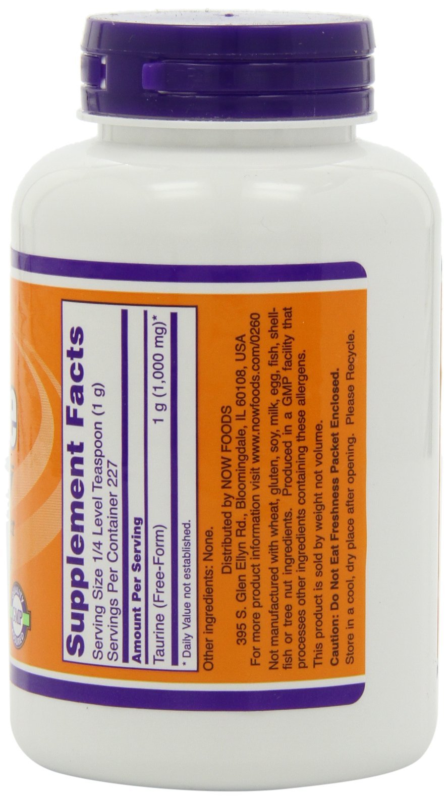 Pack of 2 taurine supplements value