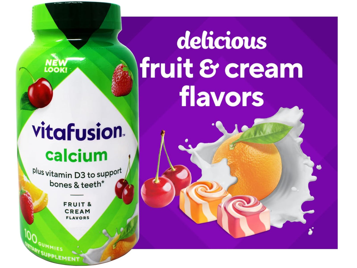 Pack of 2 Vitafusion vitamin D3 gummies