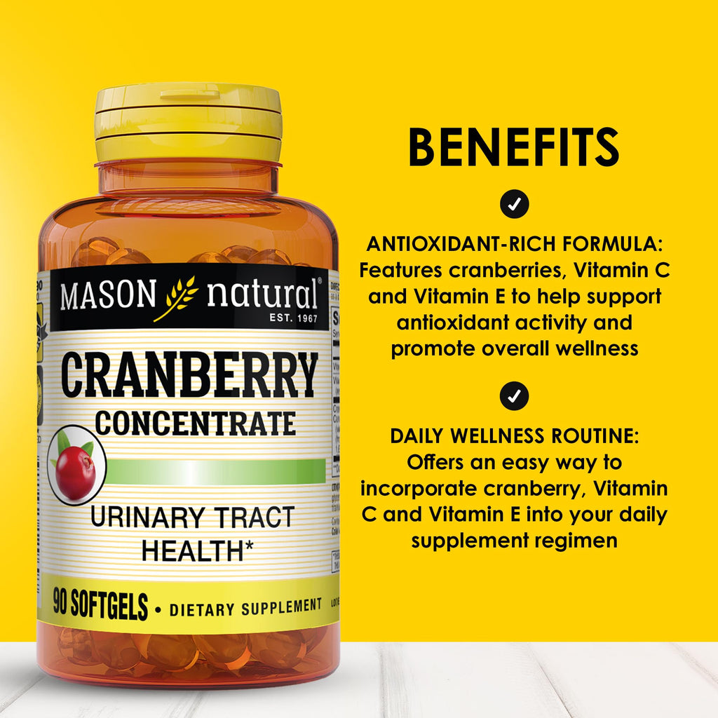 Pack of 3 cranberry supplements
