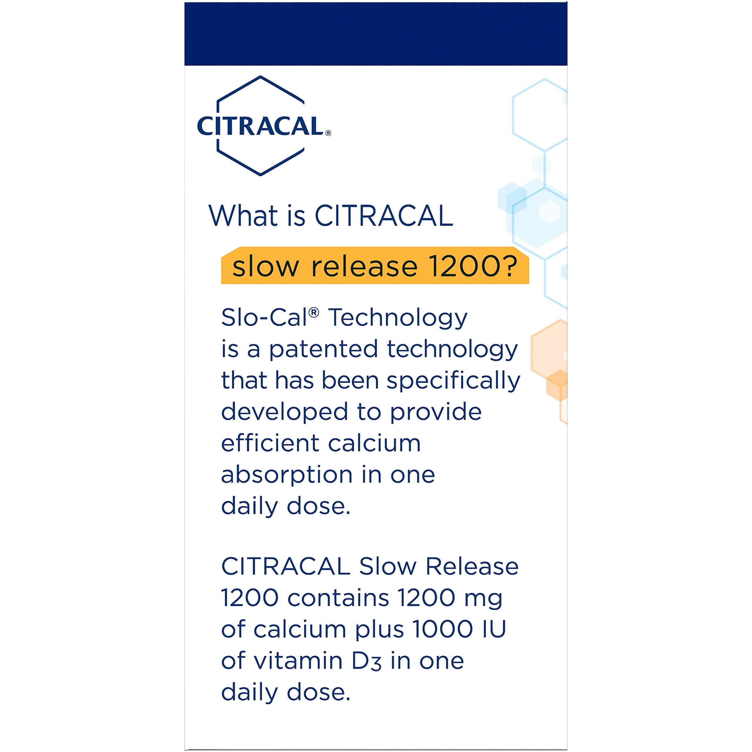 Pack of 4 Citracal calcium tablets