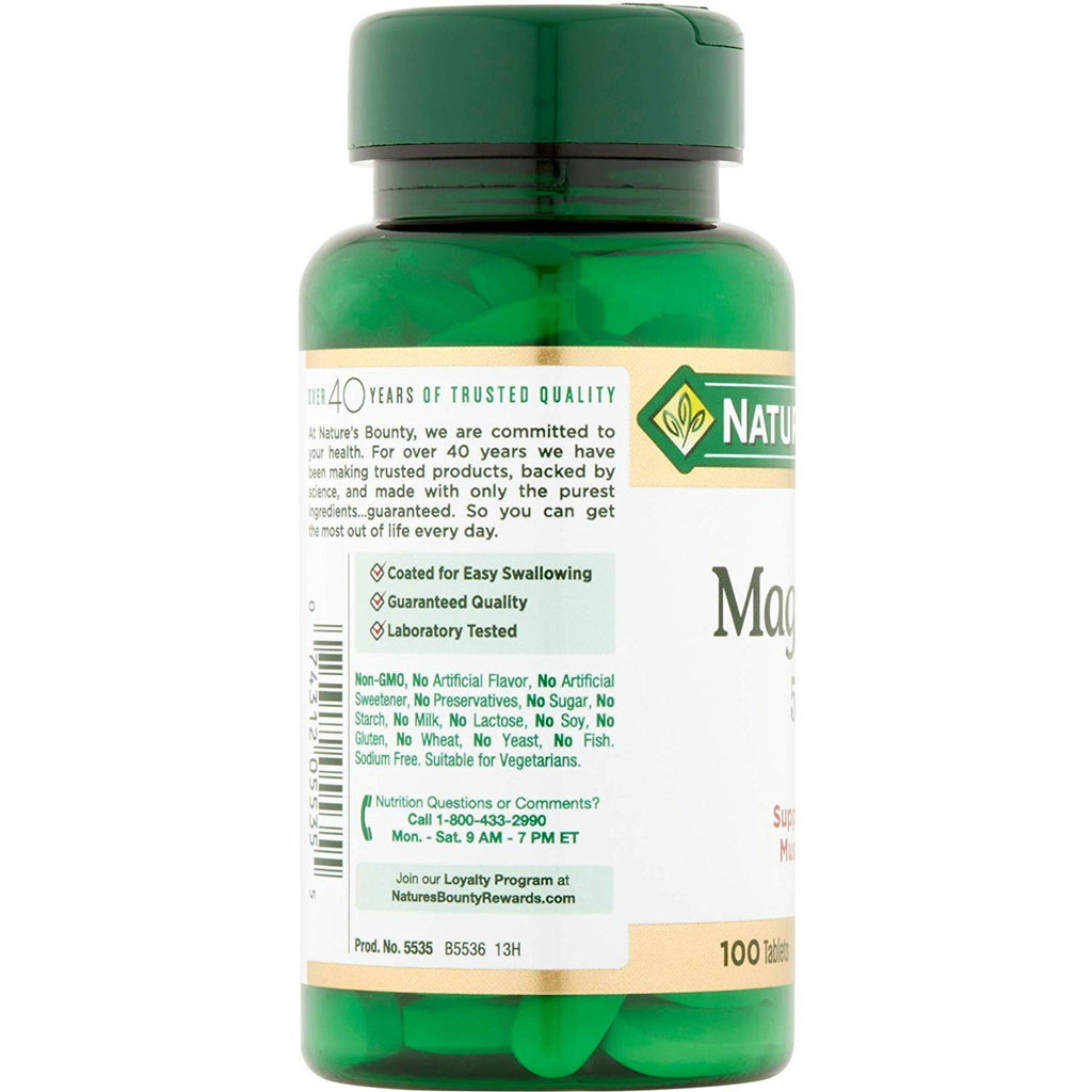 pack of 4 magnesium supplements
