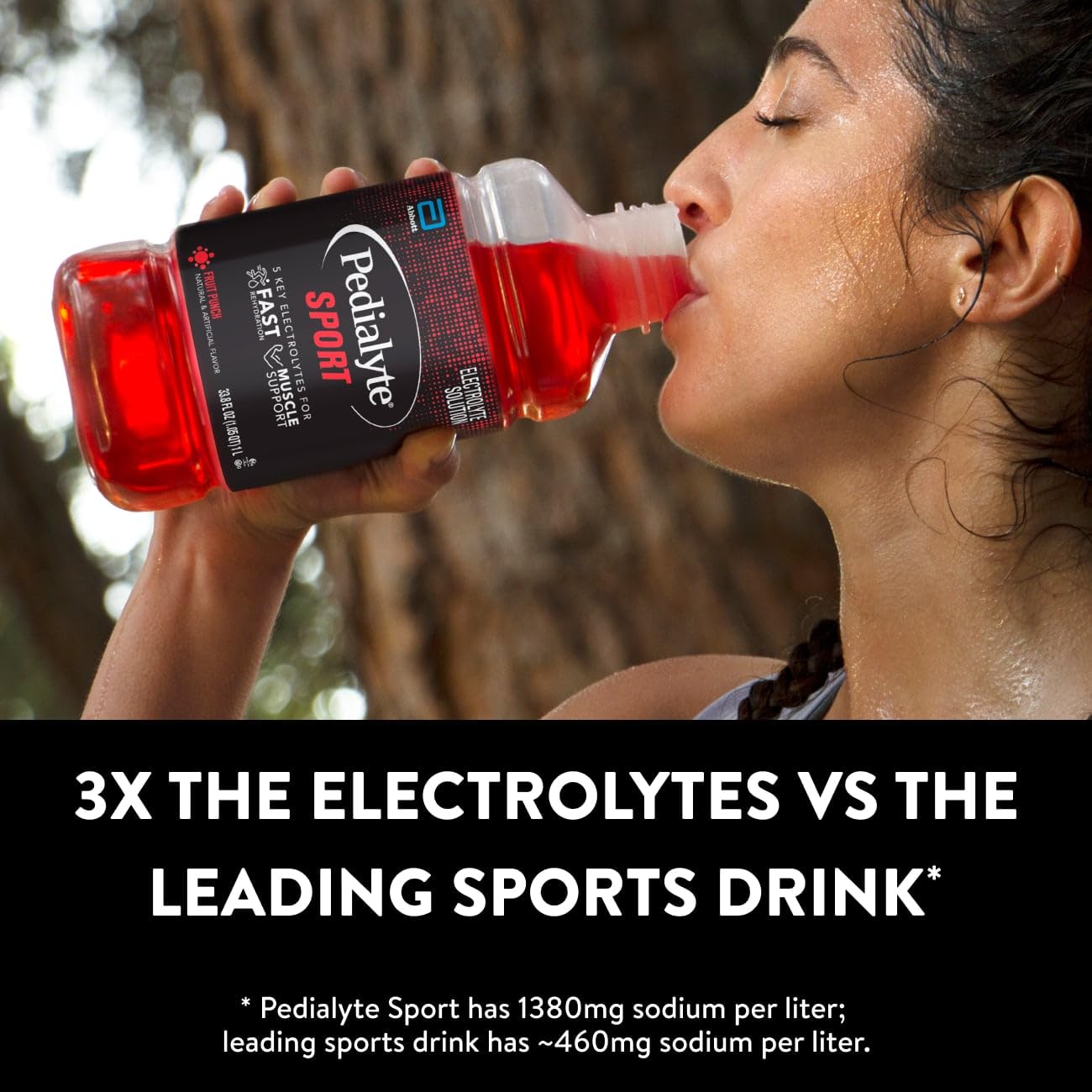 Pack of 4 Pedialyte electrolyte drinks