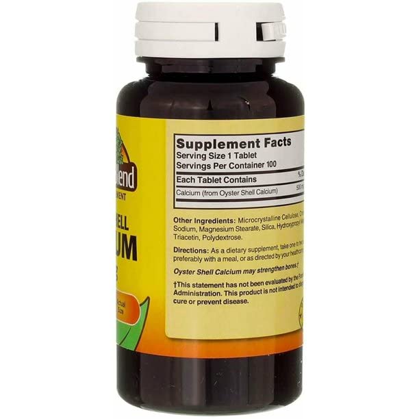 Pack of 5 blended vitamin supplements