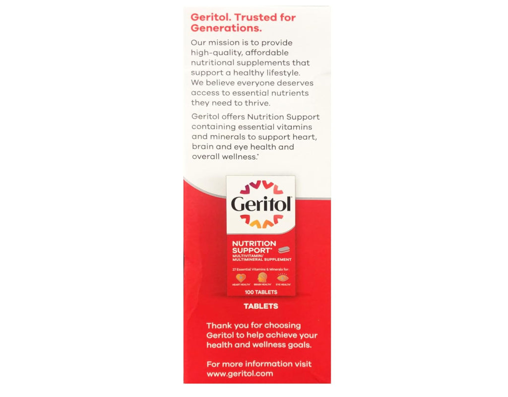 Pack of 5 Geritol vitamins
