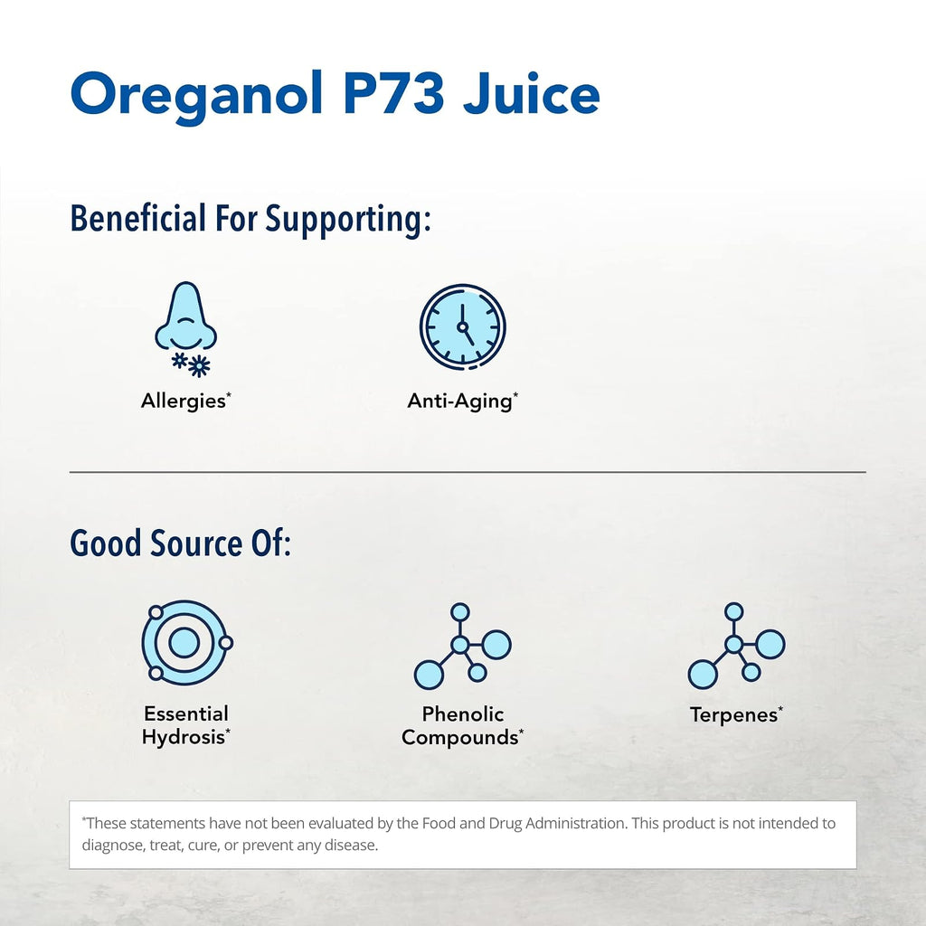 Pack of 5 Oreganol P73 bottles