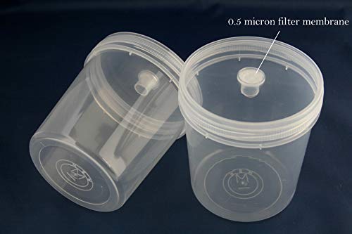 pack of 6 mushroom growing containers