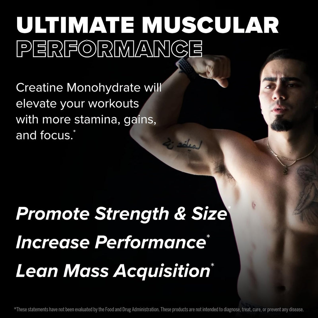 pack of two creatine supplements