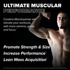 pack of two creatine supplements