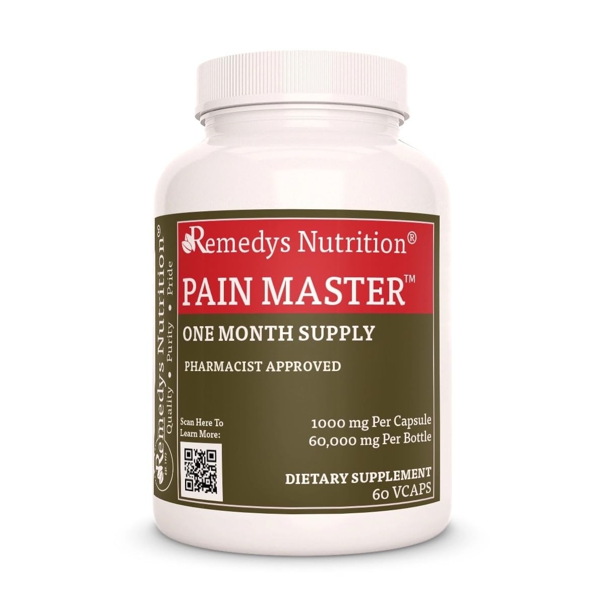Pain Master herbal dietary supplement