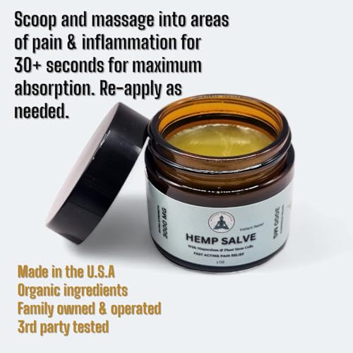 pain relief hemp salve formula