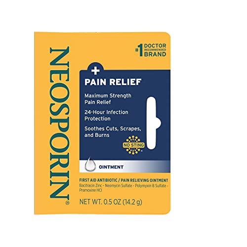 Pain relief ointment for cuts