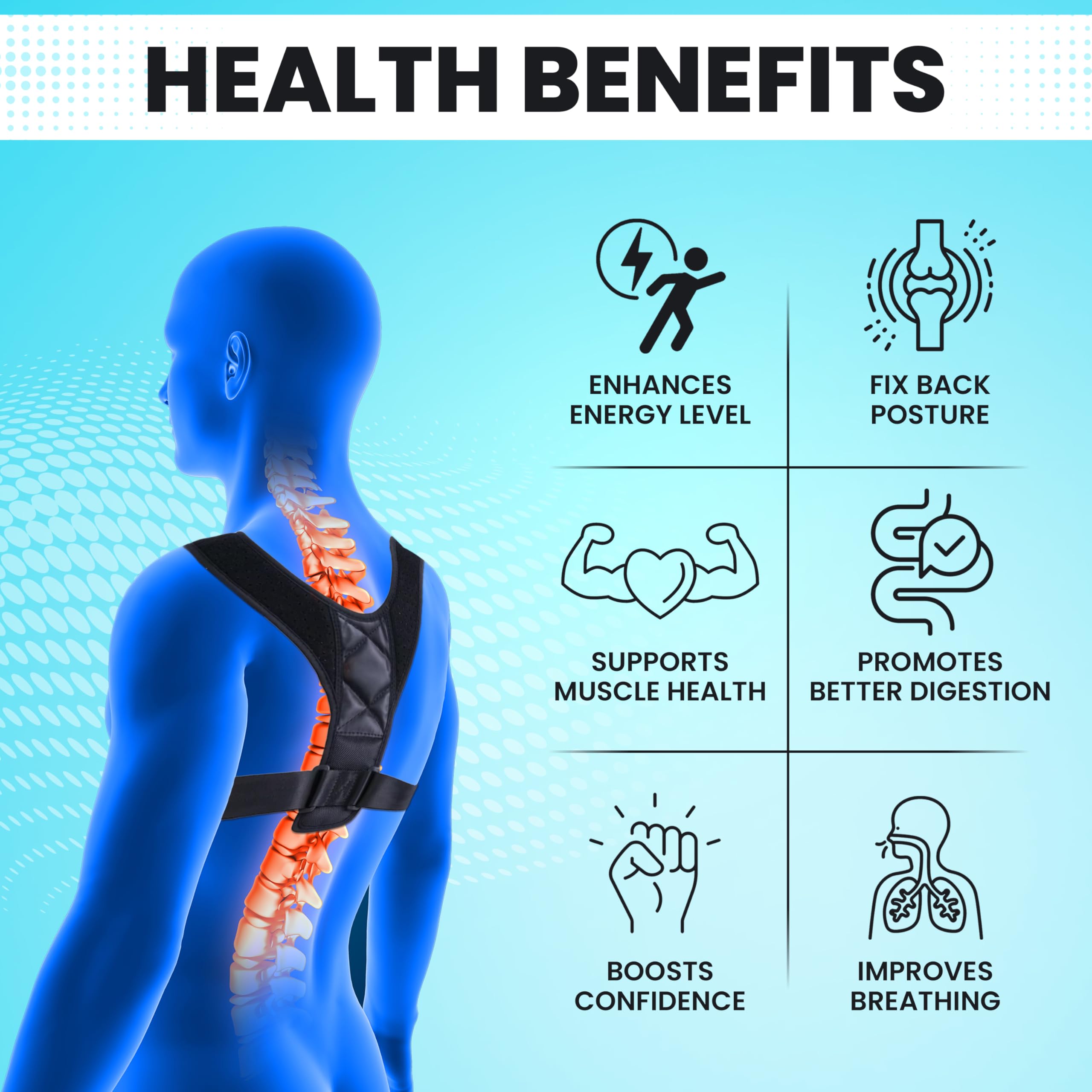 pain relief posture support for office workers