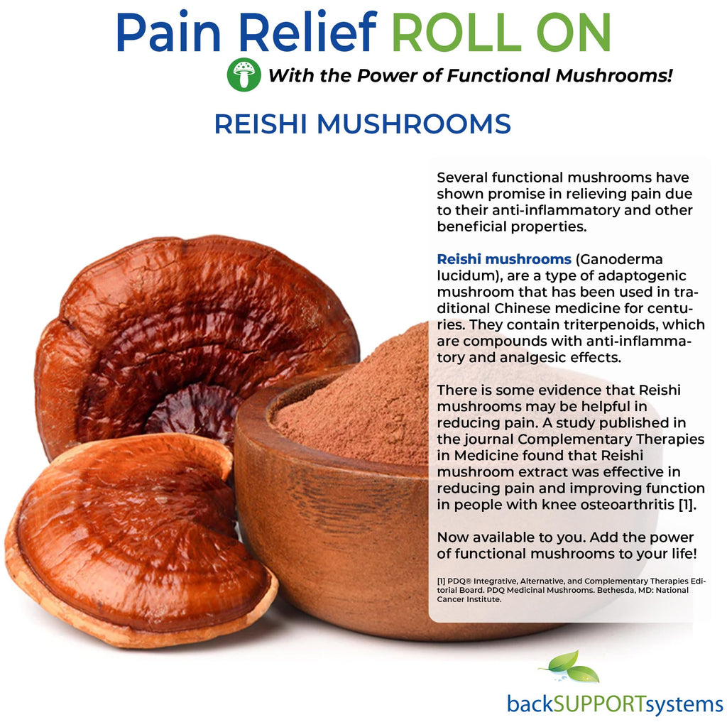 Pain relief roll-on for athletes