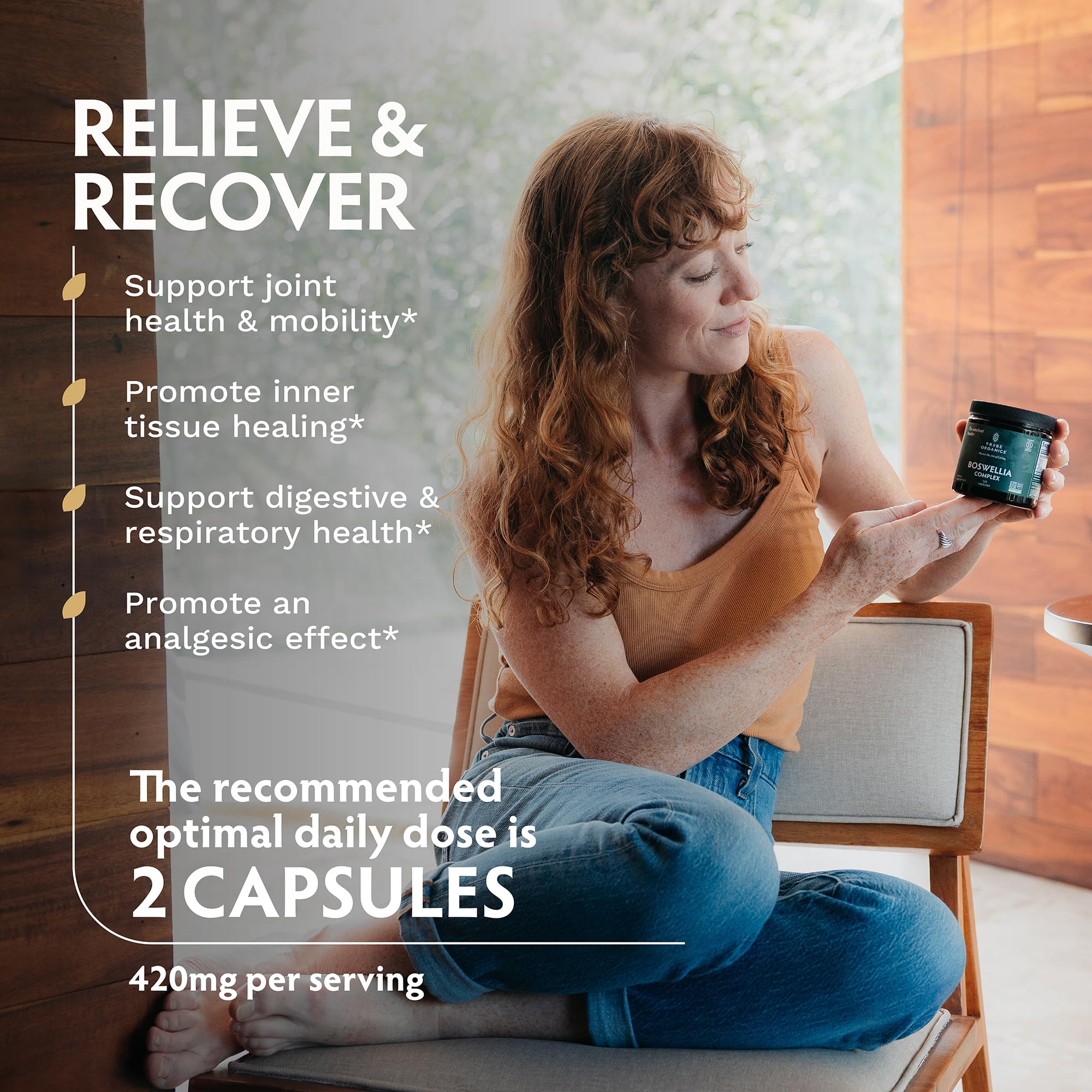 pain relief supplement for active lifestyles